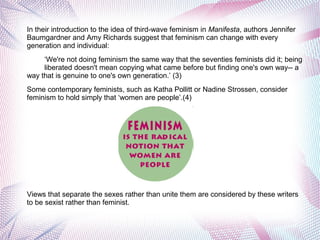Feminism introduction | PPT