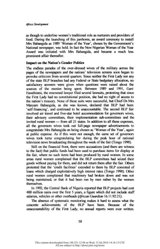 Feminism or femocracy by amina mama | PDF