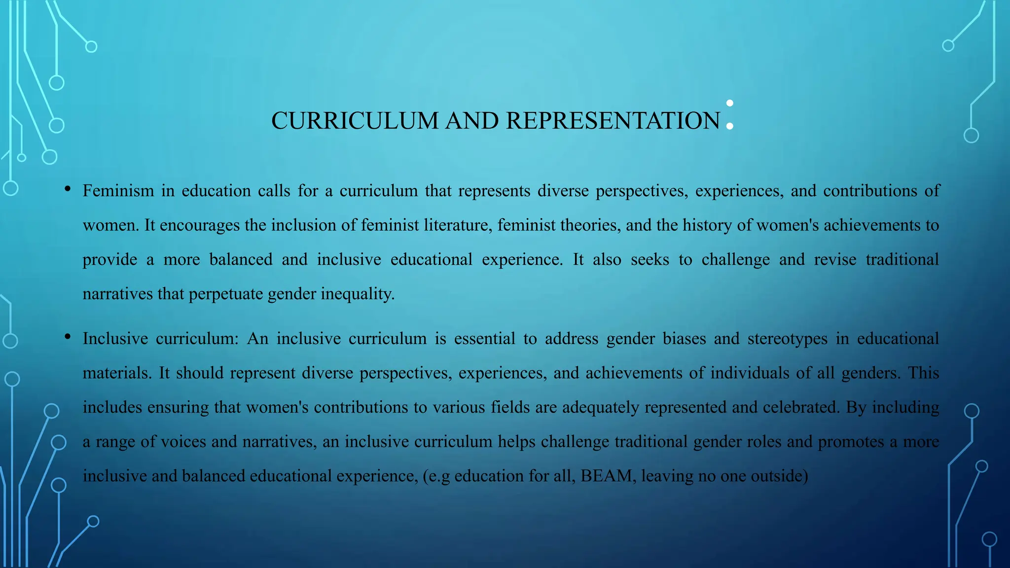 FEMINISM in Education PRESENTATION Slides.pptx