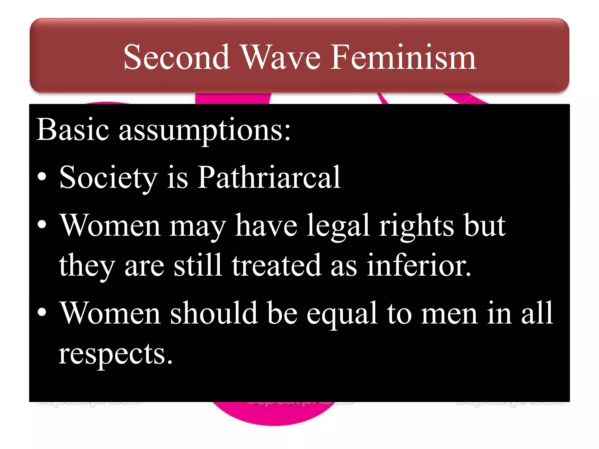 Feminism (Feminist Critical Approach) | PPTX
