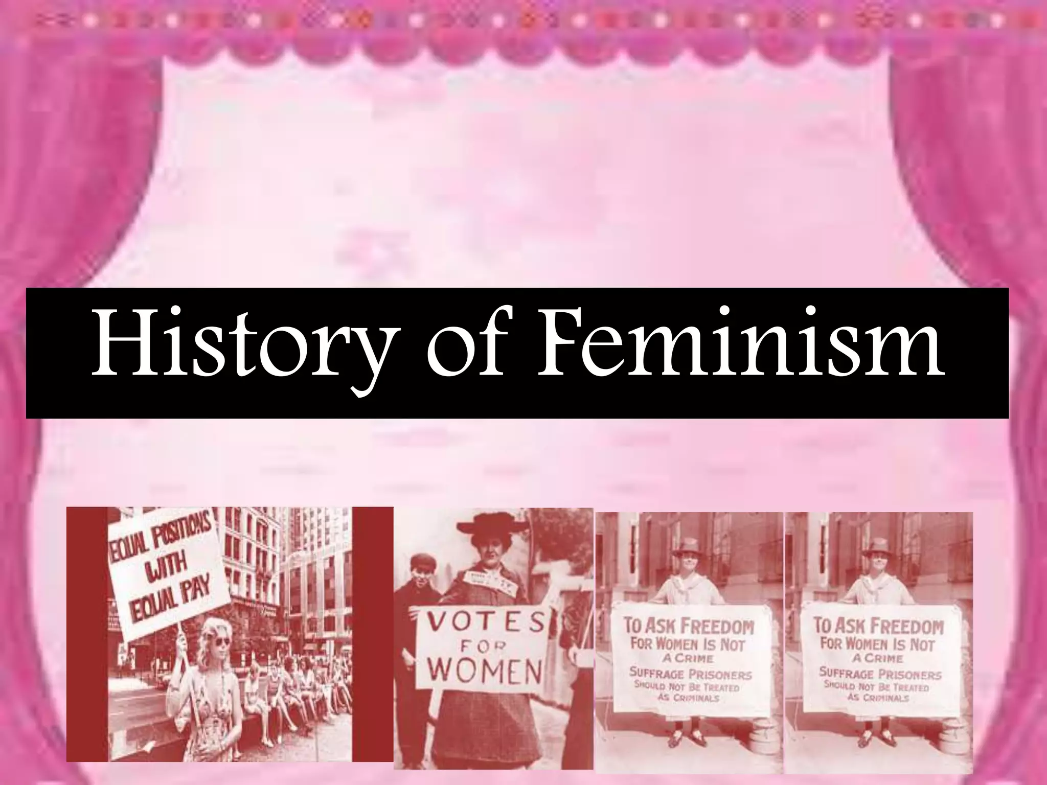 Feminism (Feminist Critical Approach) | PPTX