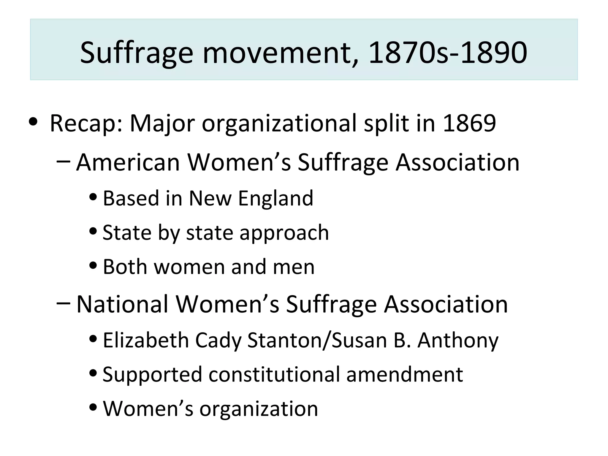 Feminism suffrage | PPT