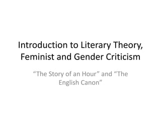 Feminist and Gender Criticism SoaH English Canon.ppt