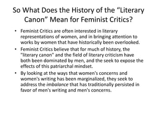 Feminist and Gender Criticism SoaH English Canon.ppt