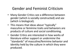 Feminist and Gender Criticism SoaH English Canon.ppt