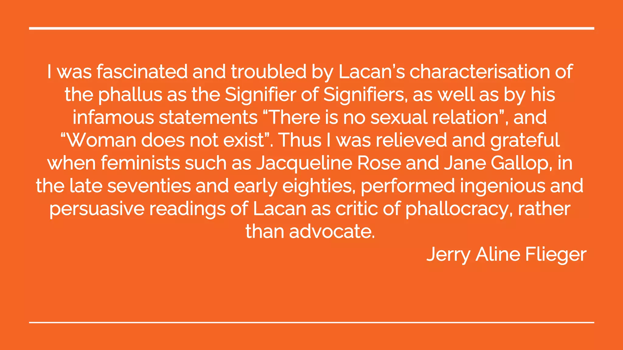 Feminist criticism and psychoanalysis | PPTX