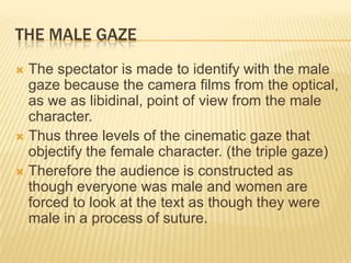 Feminist film theory & audience | PPTX