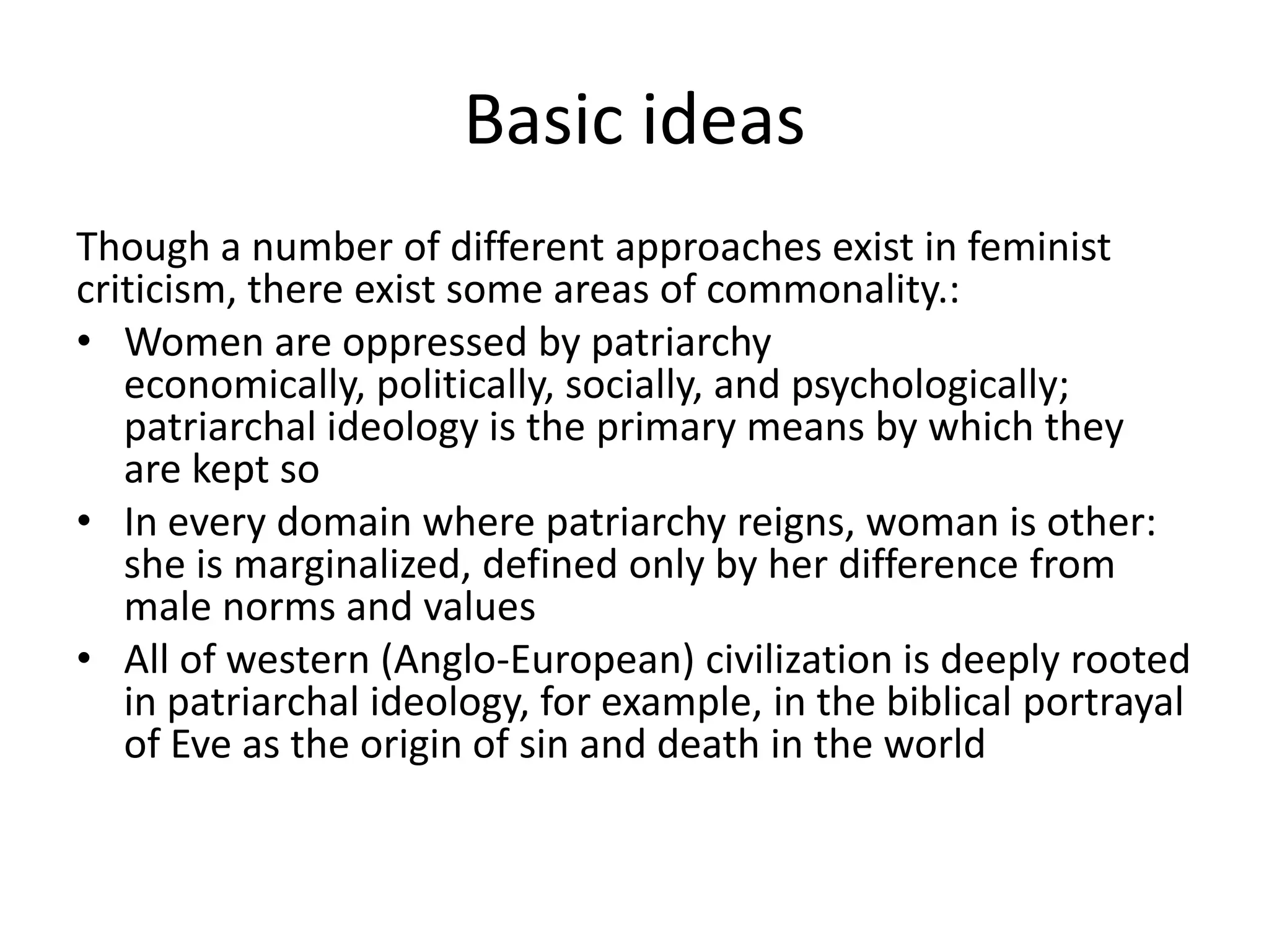 Feminist literary criticism | PPTX