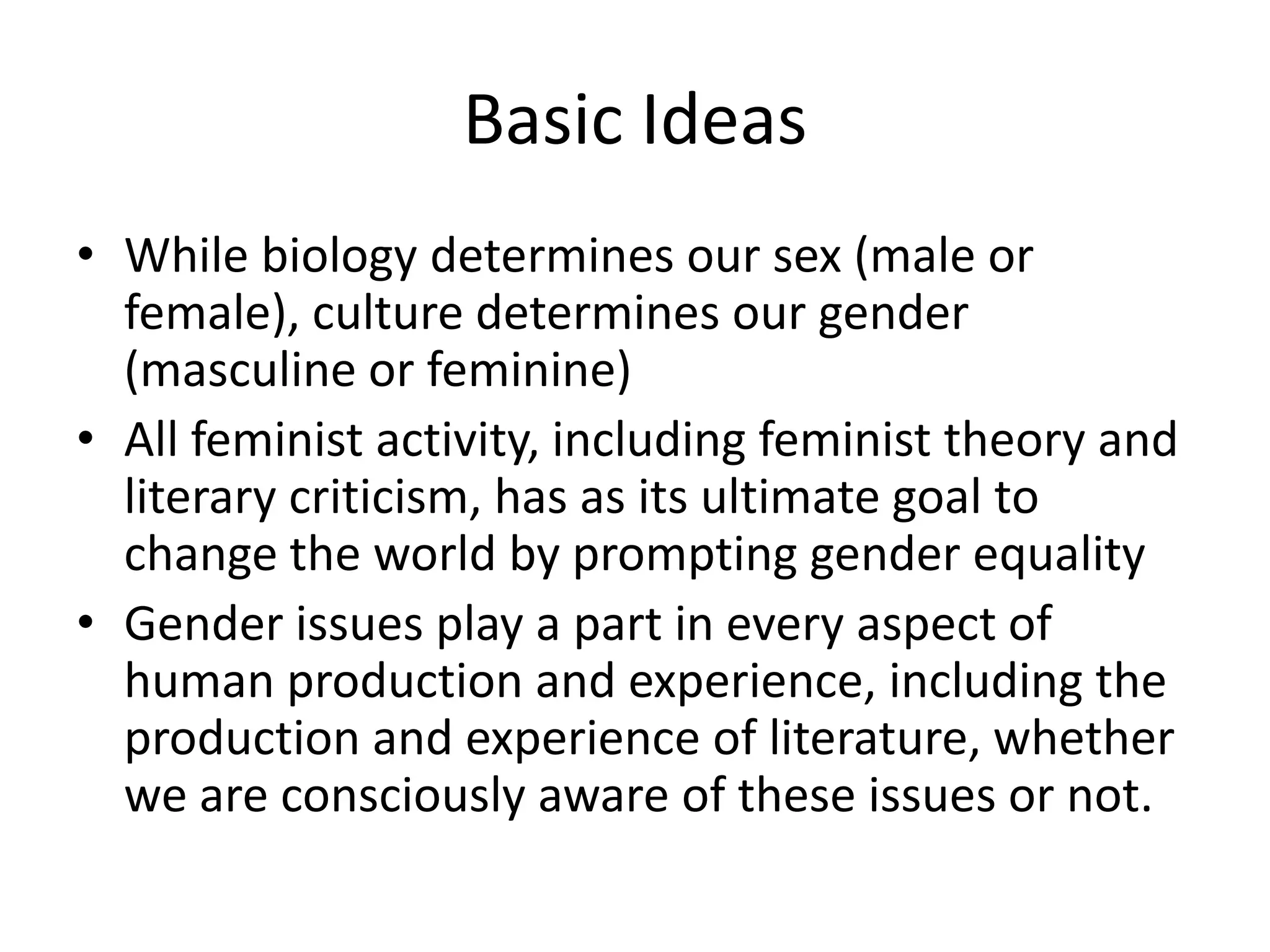 Feminist literary criticism | PPTX