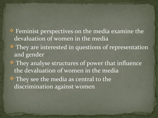 Feminist Media | PPT