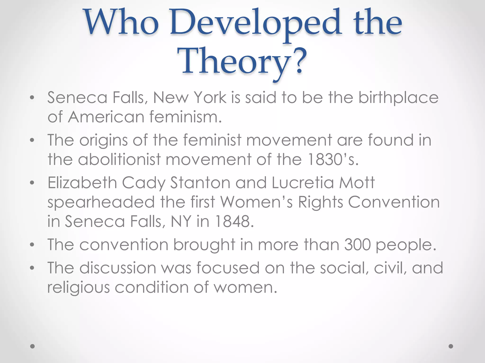 Feminist perspective | PPT