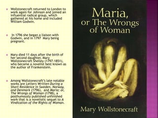 Feminist Pioneers. Mary Wollstonecraft is a feminist pionneer | PPT