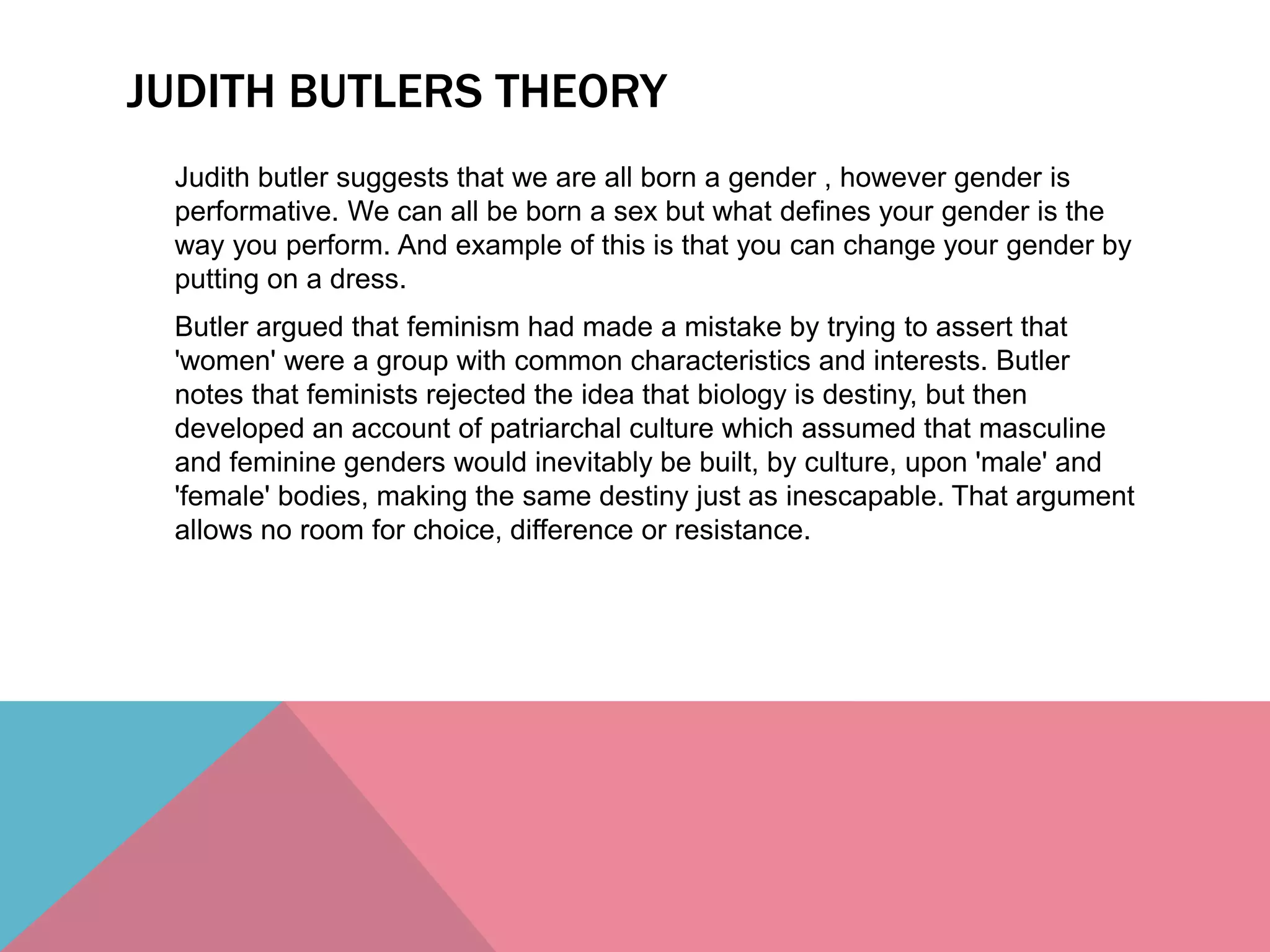 Feminist theories2 | PPT