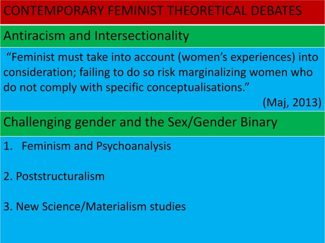 Feminist Theories. | PPTX