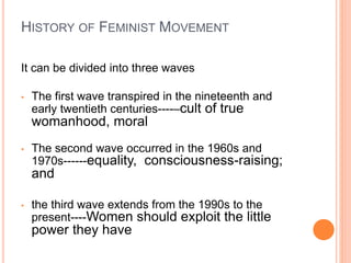feminist theories lecture.ppt