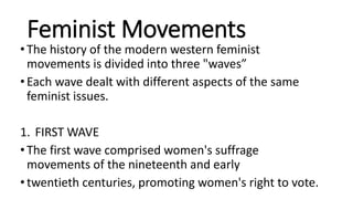 Feminist theory | PPTX