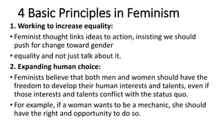 Feminist theory | PPTX