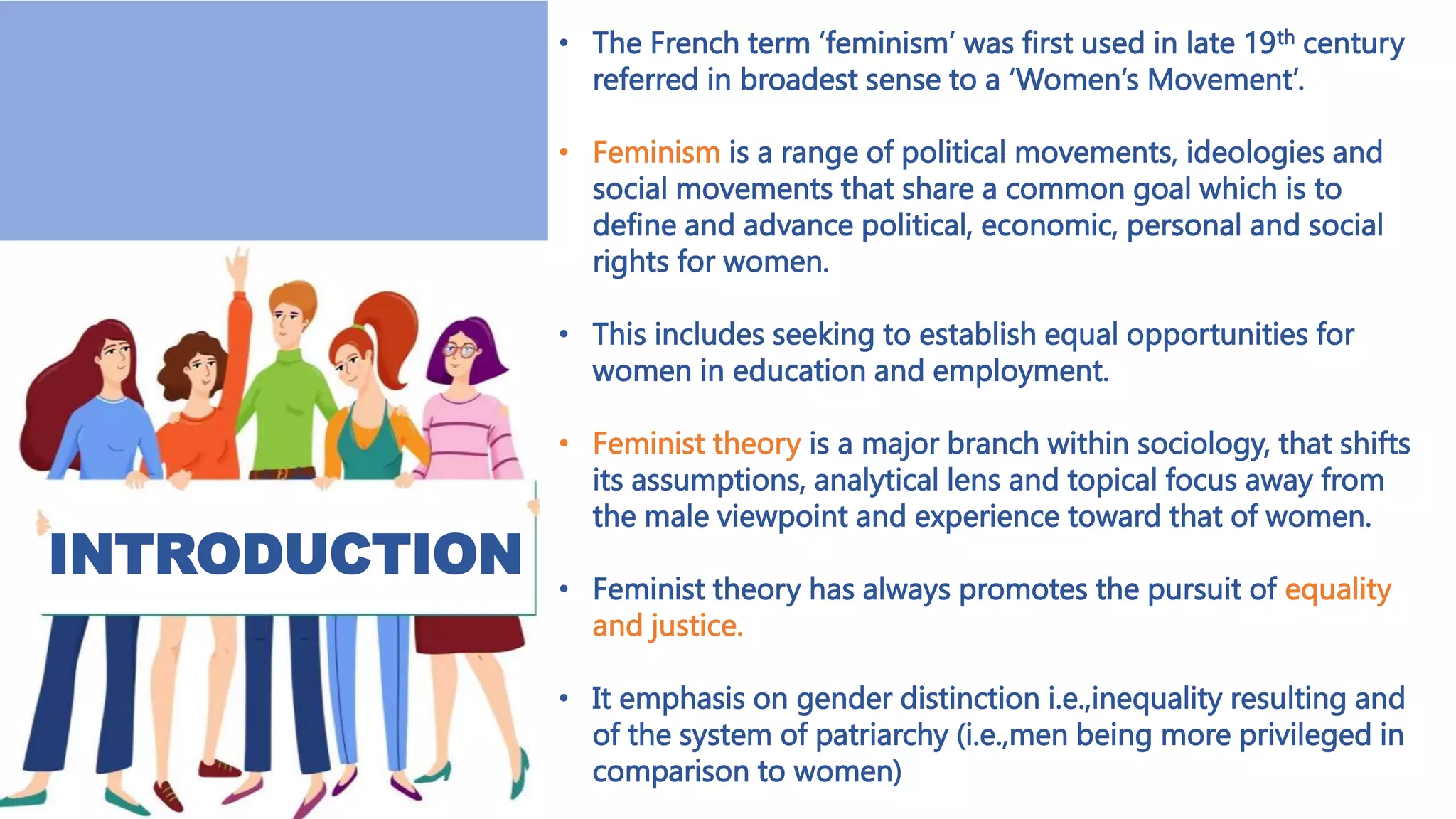 Feminist theory | PPTX