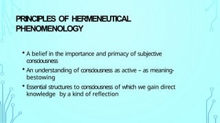 Feminist Theory, Hermeneutical Phenomenology and Human-Environment ...