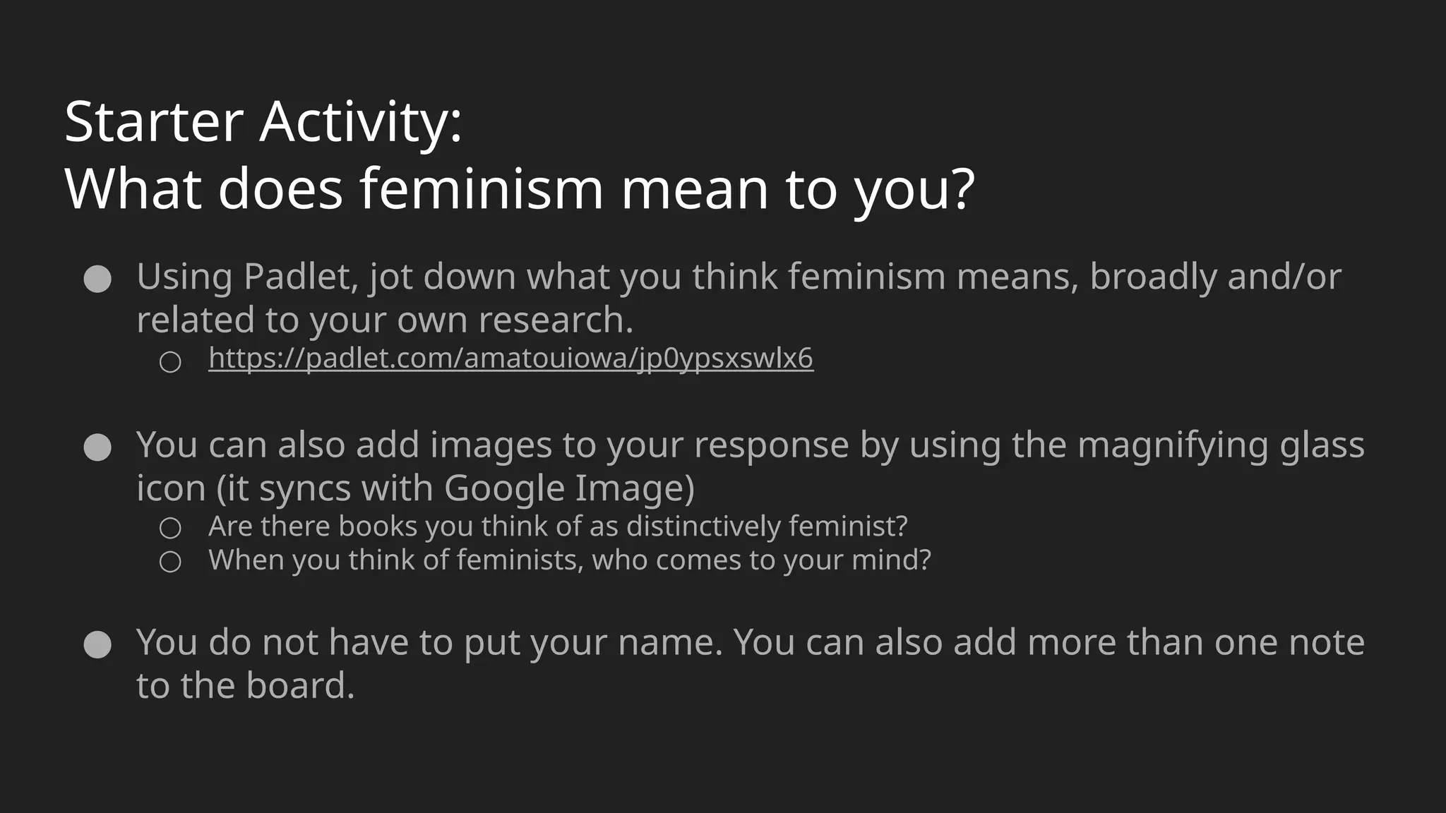 Contemporary Feminist Research from Theory to Practice: A Presentation ...