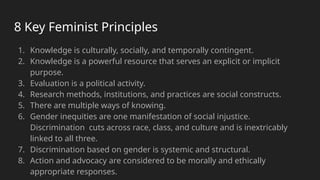 Contemporary Feminist Research from Theory to Practice: A Presentation ...