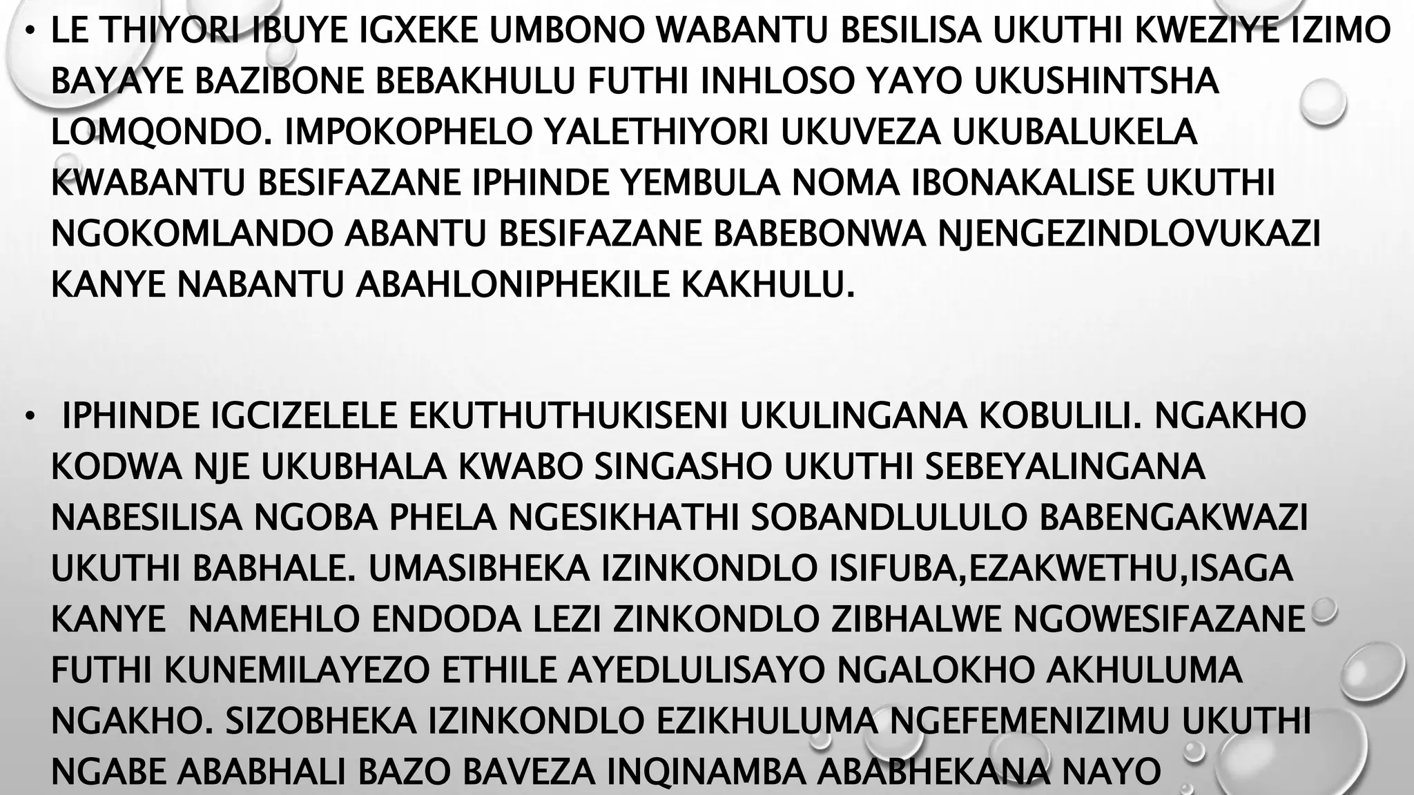 IsiZulu | PDF