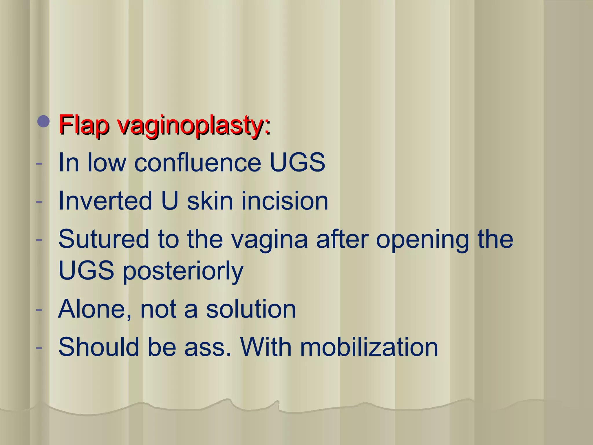 Feminizing genitoplasty in CAH patients | PPT