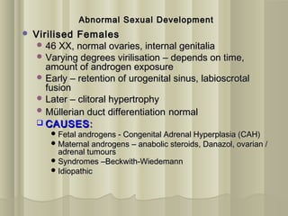 Feminizing genitoplasty in CAH patients | PPT