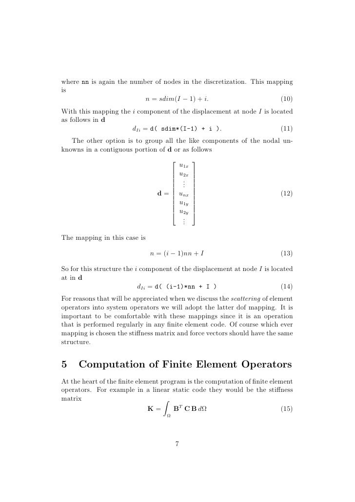 Finite Element Fortran Program Examples 
