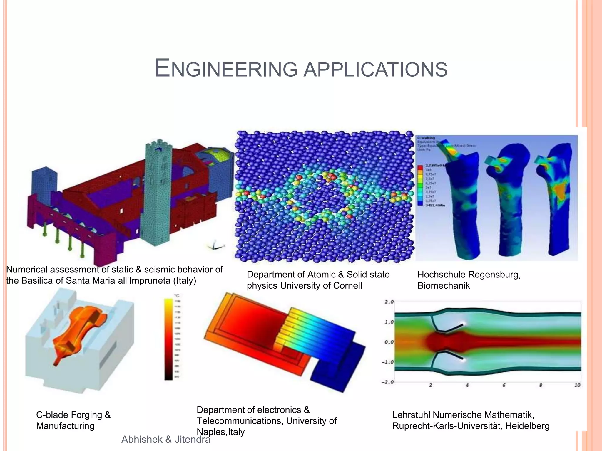Finite Element Analysis In Metal Forming Processes Pptx Physics