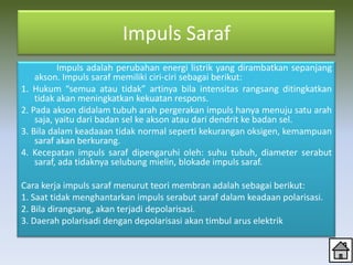 jaringan saraf | PPTX