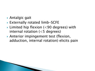 Femoral acetabular impingement sydrome | PPT
