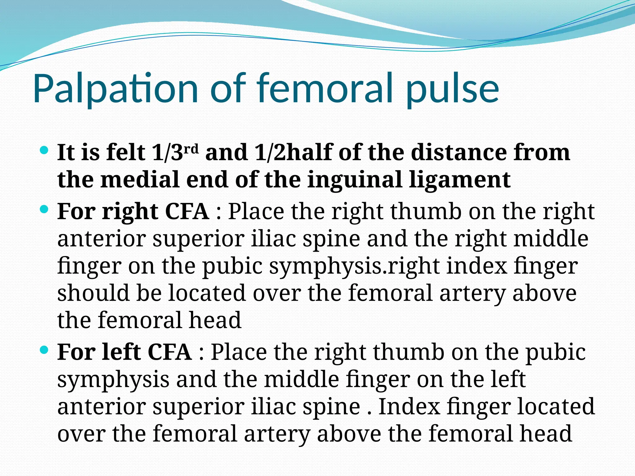 Femoral Artery Access for catheterization procedureure.pptx