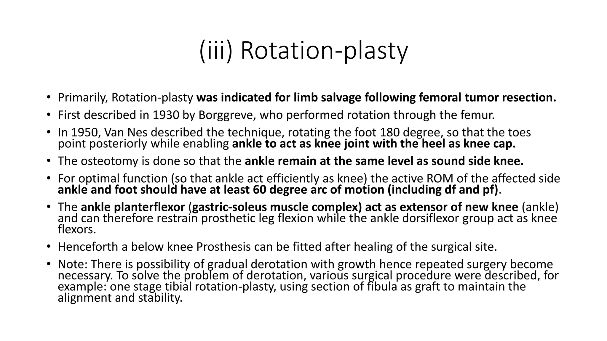Femoral deficiency and Prosthetic management (part 2.pptx | Death ...