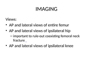 Femoral fracture (Anees).pptx traumatology | PPTX