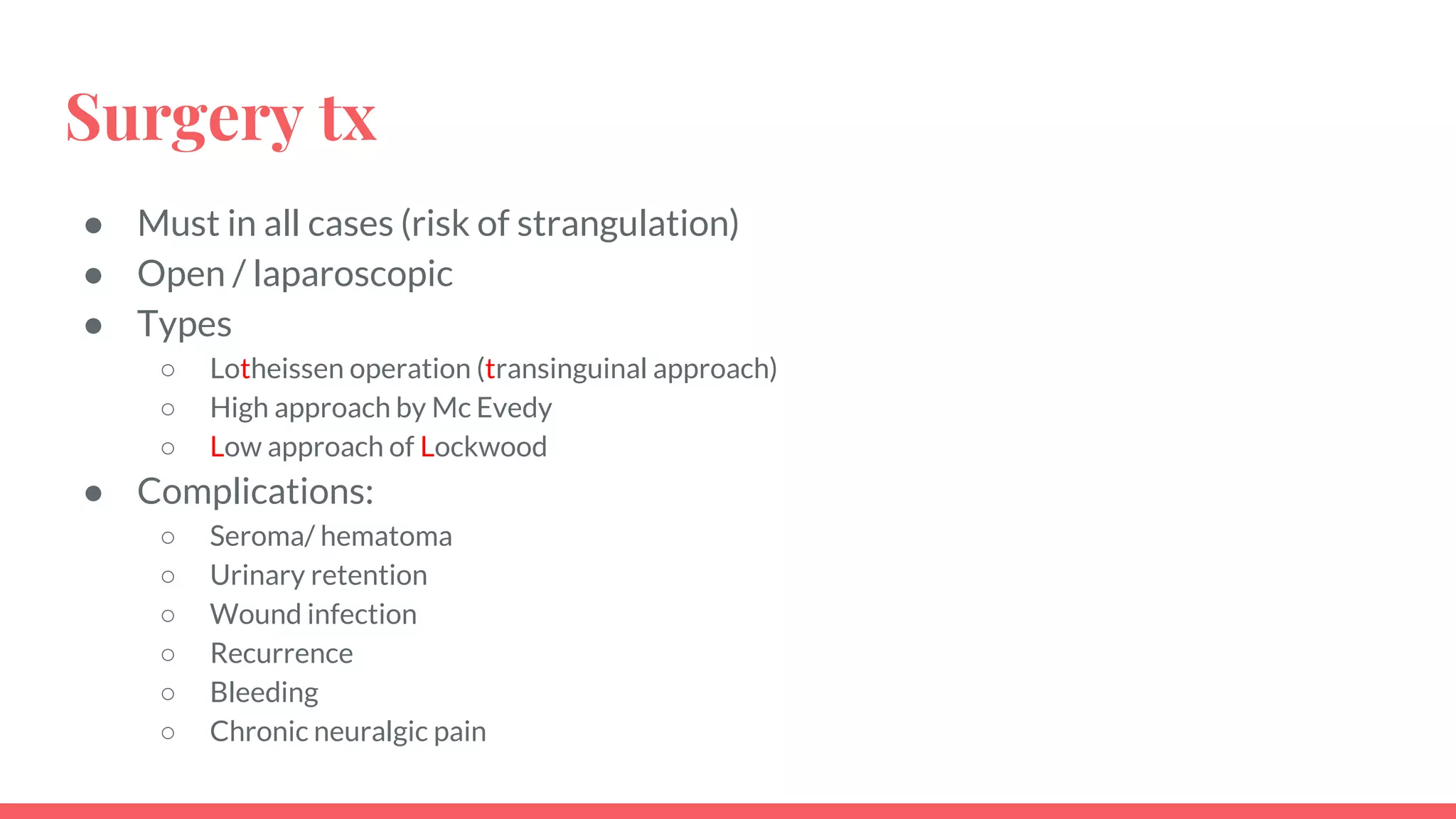 Femoral hernia | PPTX
