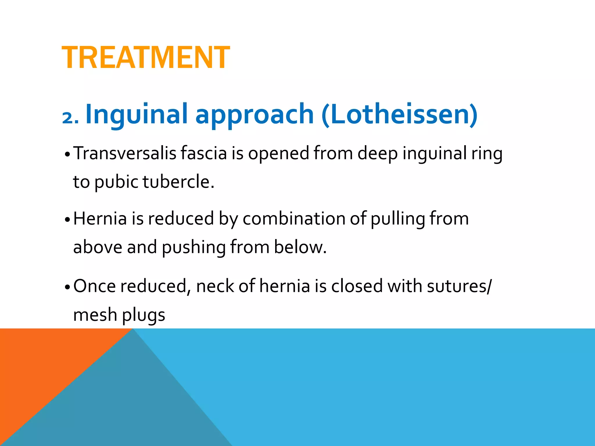 Femoral hernia | PPTX