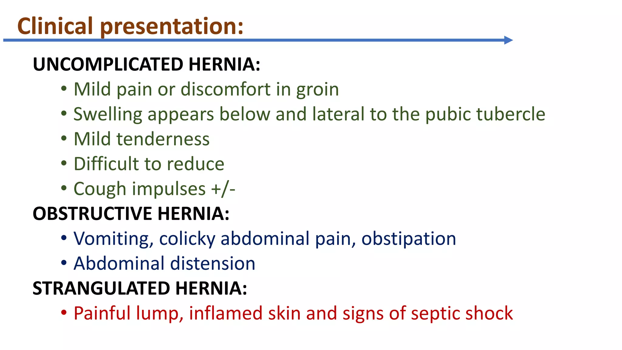 Femoral hernia with umbilical hernia | PPTX