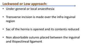 Femoral hernia with umbilical hernia | PPTX