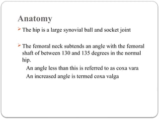 Femoral Neck fracture and it's Management | PPTX