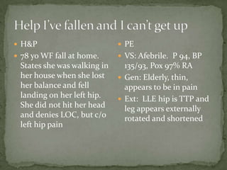 Femoral neck fracture | PPT