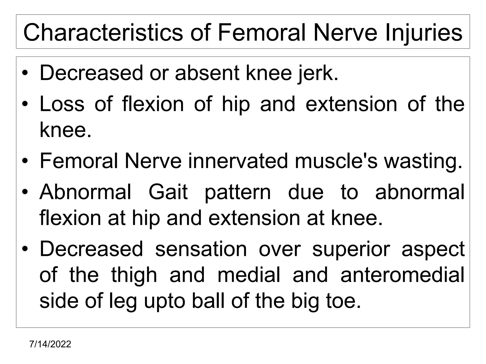 Femoral Nerve By Dr Chaman Lal (CK).ppt