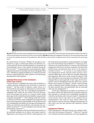 Femoroactabular impingement | PDF