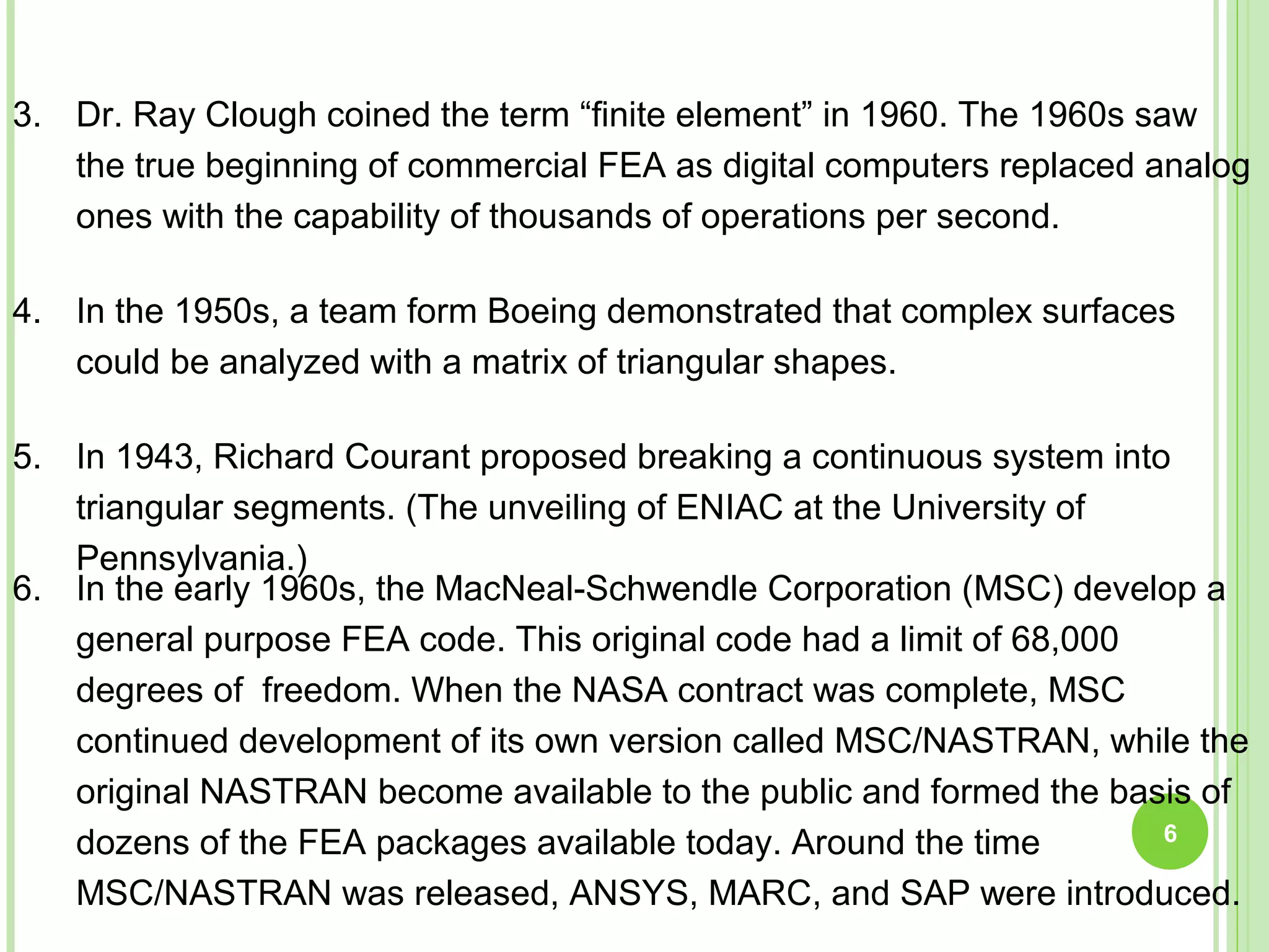 Introduction to finite element method(fem) | PPT