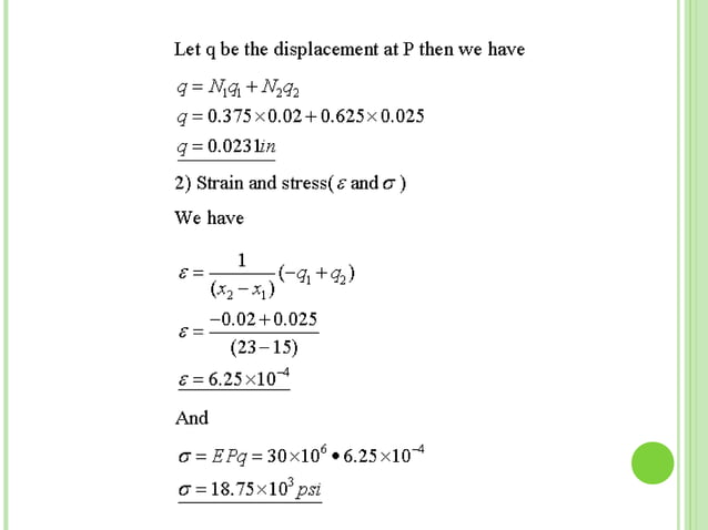 Introduction to finite element method(fem) | PPT | Physics | Science