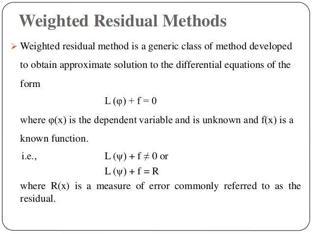 least squares approach in finite element method