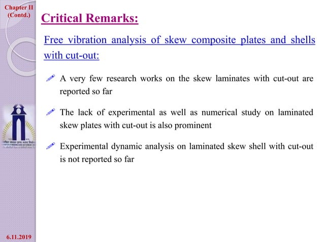 Finite element modelling for composite shell.pptx