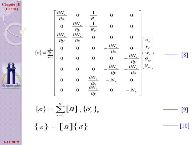 Finite element modelling for composite shell.pptx
