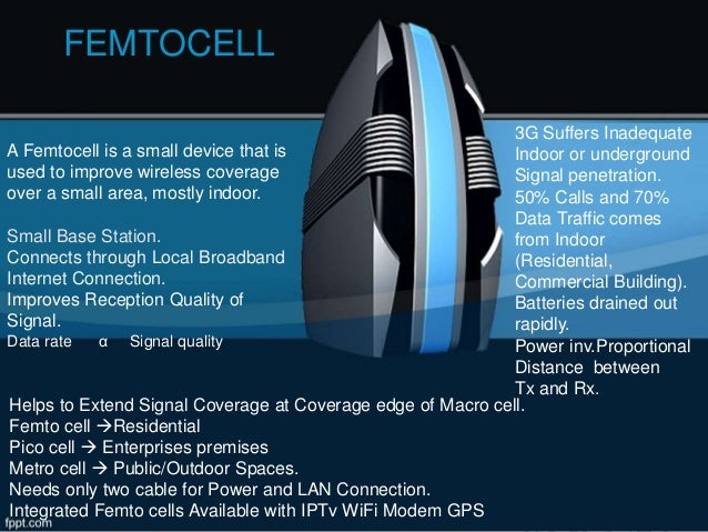 Presentation on Femtocell technology
