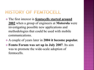 Femtocell | PPT